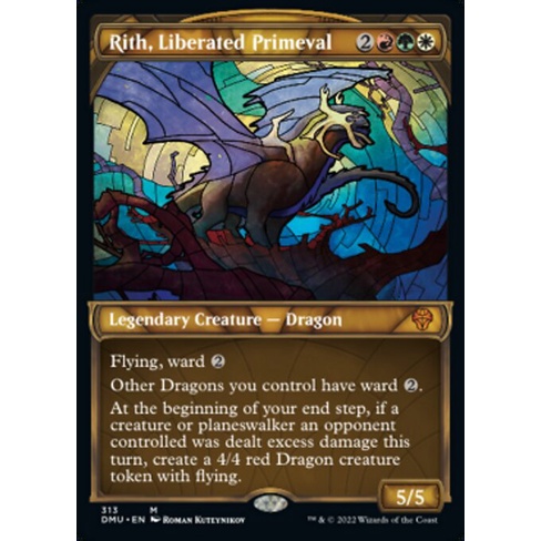 Rith, Liberated Primeval (Showcase) | [DMU][M][{2}{R}{G}{W}][Lgd. Creature][MTG Singles ...