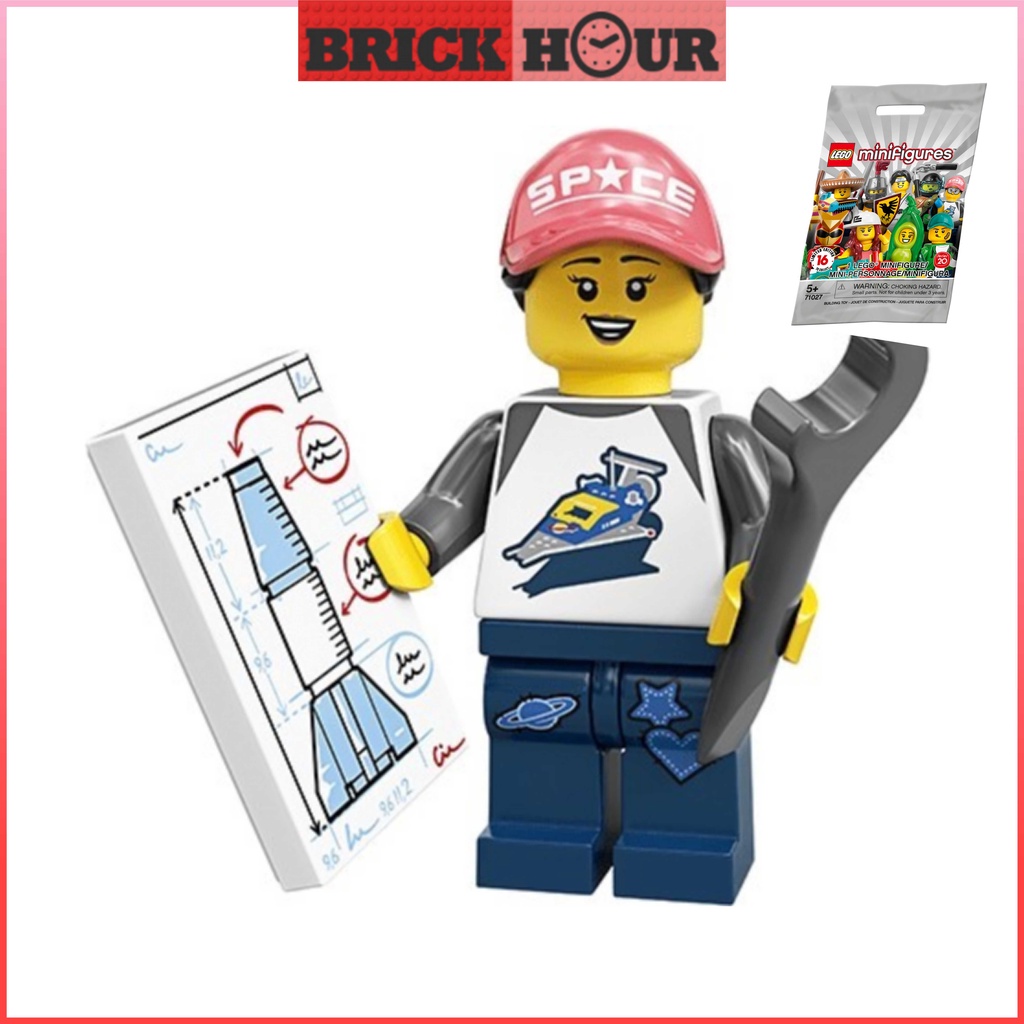71027-6 LEGO Minifigure Series 20 - Space Fan (MISP) | Shopee Malaysia