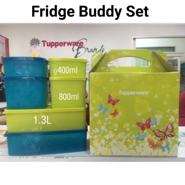 Tupperware Fridge Buddy Set (6) | Shopee Malaysia