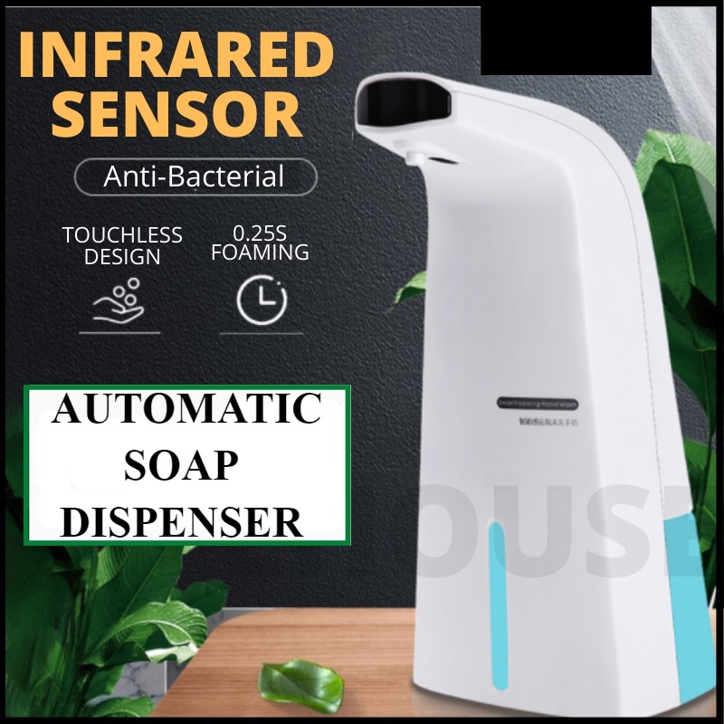 Sensor Soap Dispenser Bottle Auto Hand Wash Dispenser Automatic Foam ...