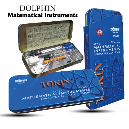 DOLPHIN Matematical Instruments (Geometrical Set) | Shopee Malaysia