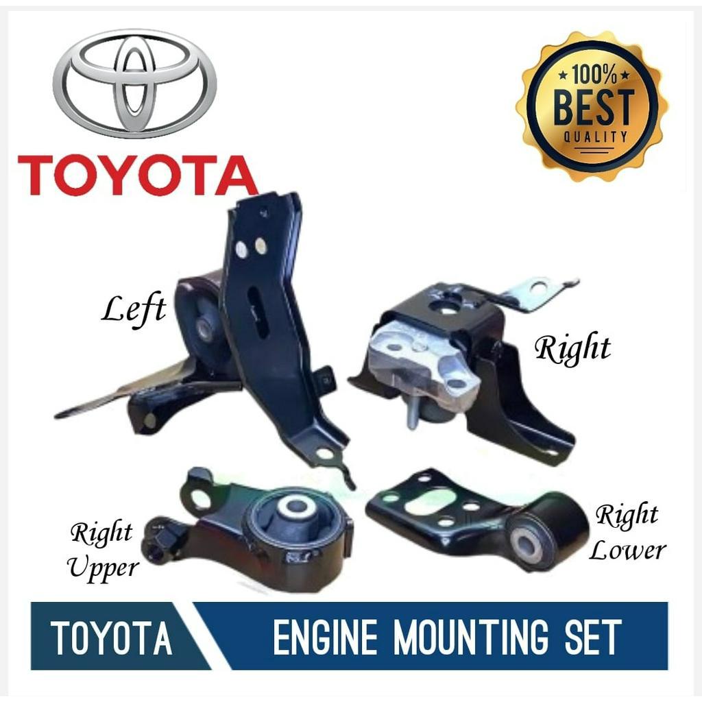 TOYOTA Engine Mounting Set for Toyota Vios NSP151 1.5L 2016-2019 ...