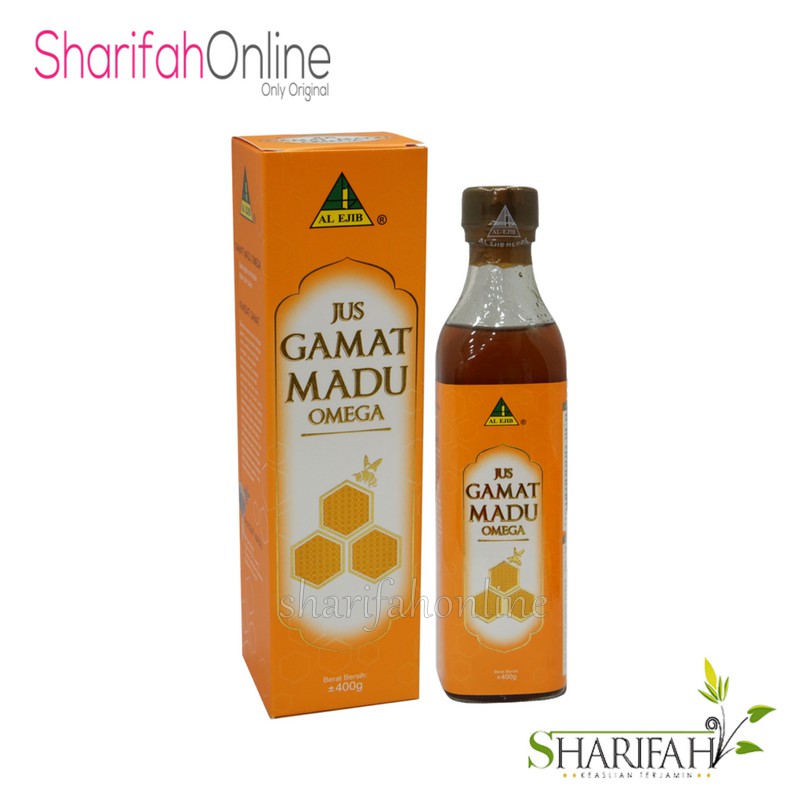 AL EJIB JUS GAMAT MADU OMEGA 400GM | SharifahOnline | Shopee Malaysia
