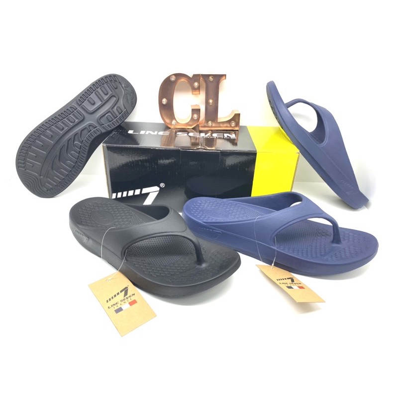 🇲🇾Ready stock 🇲🇾😍ORIGINAL 100%LINE7 LINESEVEN UNISEX SLIPPERS(FREEWORLD ...