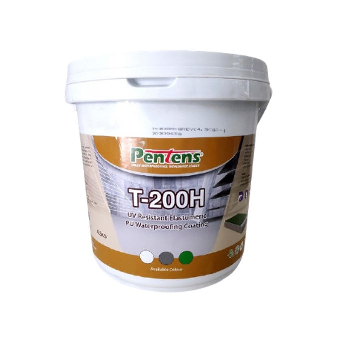 Pentens UV Resistant Elastomeric Waterproofing Coating Base T200H 4.5kg ...