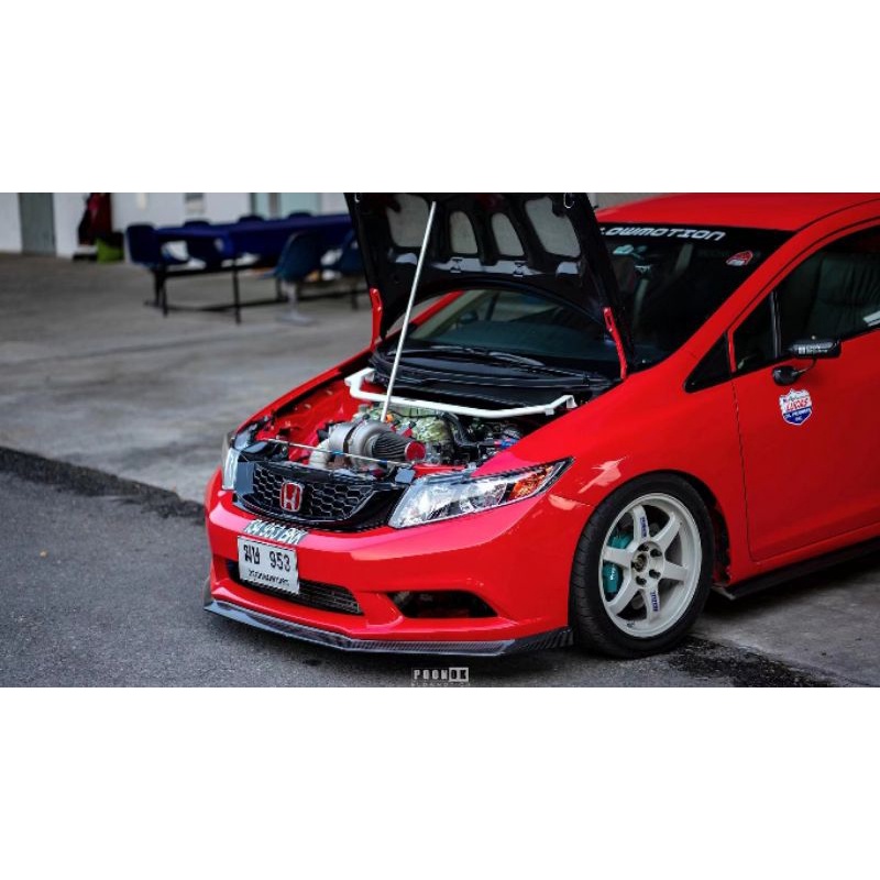 Honda Civic FB 2012-2015 front lips front diffuser lips bodykit ...