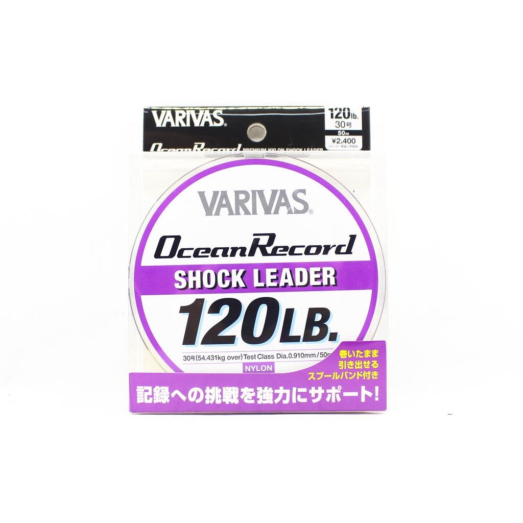 Varivas Ocean Record Nylon Shock Leader Fishing Line 50m | Shopee Malaysia