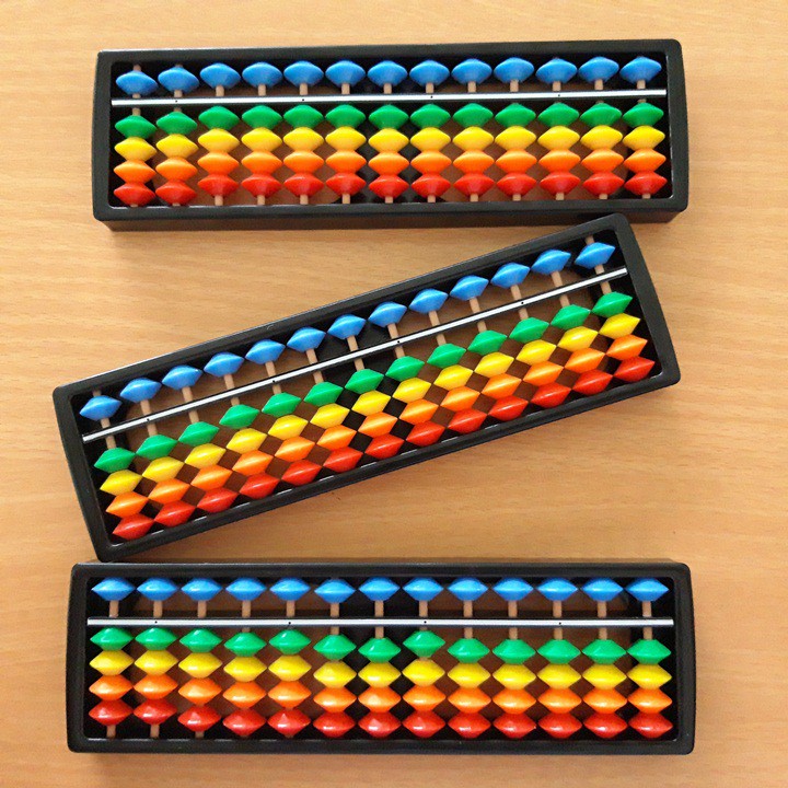 Rainbow Soroban Abacus, Colorful 13-Column Soroban Abacus | Shopee Malaysia