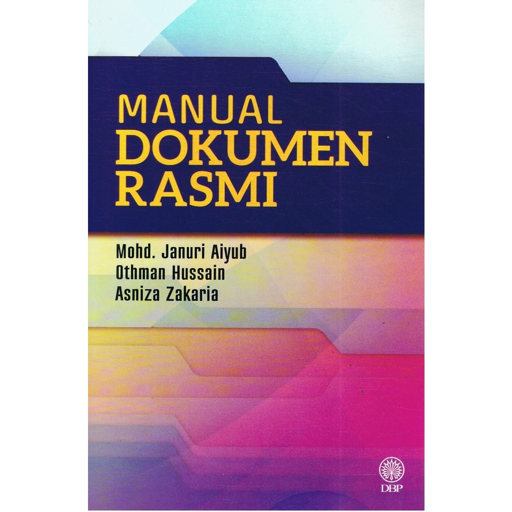 DBP: Manual Dokumen Rasmi \ Buku Bacaan Umum | Shopee Malaysia