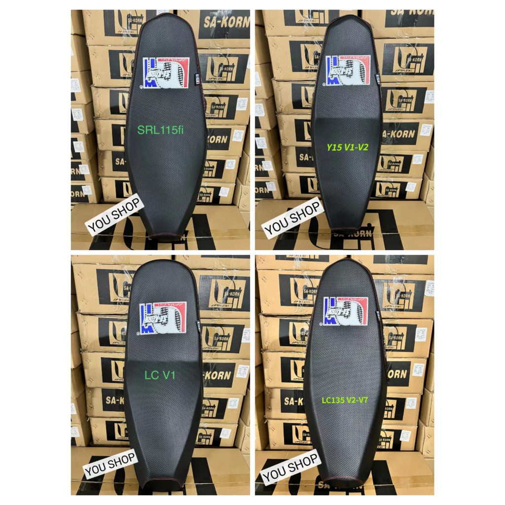 SAKORN RACING SEAT FOR SRL115FI/LC135V1/EX5/DREAM/LC35 V2-v6/Y15ZR/RS150/W125 RS007 | Shopee ...