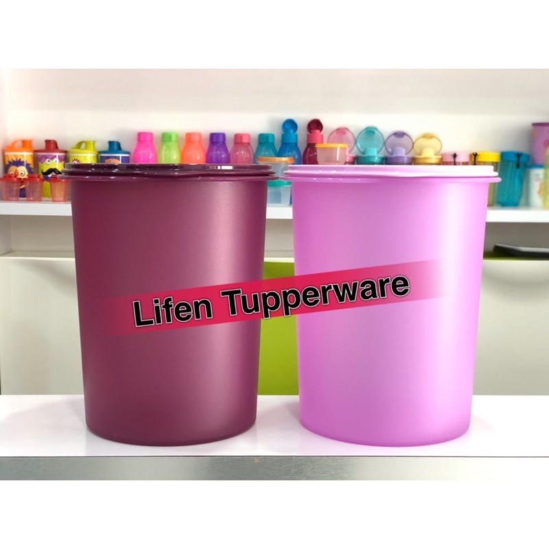 Tupperware Tall Canister 10L (2 colors) | Shopee Malaysia