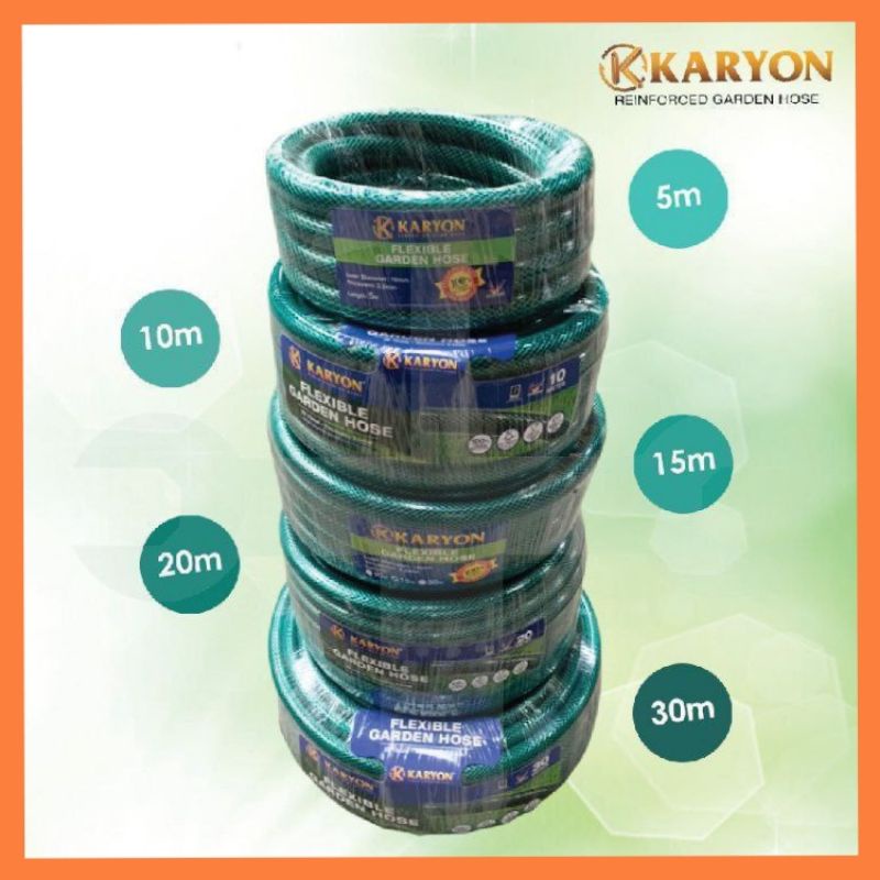PVC Garden Hose Flexible Pipe Anti Twist / Getah Paip Air | Shopee Malaysia