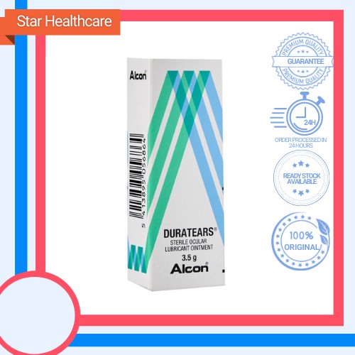 Duratears Naturale Sterile Ocular Lubricant Ointment 3.5g [Exp date: 01 ...