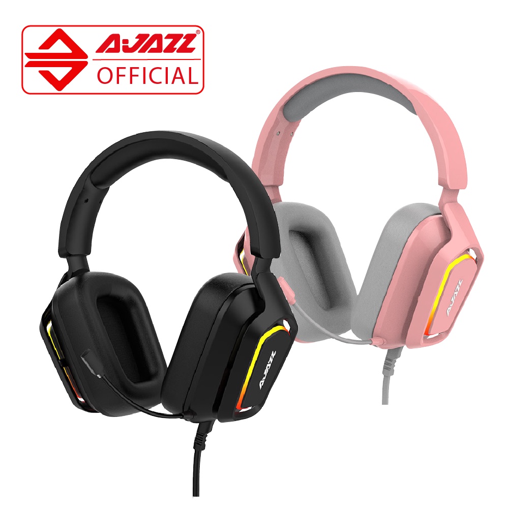 Ajazz AX368 7.1 Surround Sound wired RGB gaming headset adjustable ...