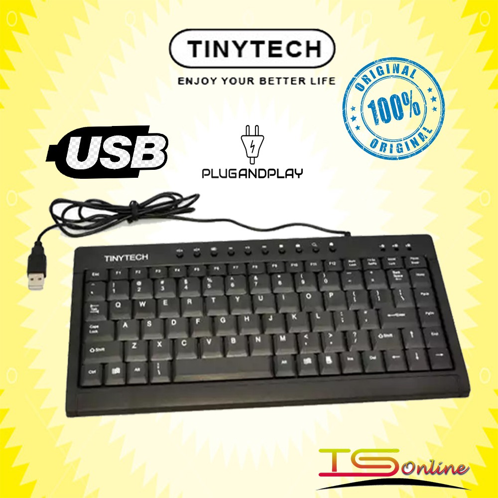 Tinytech Ultra Slim / ultra thin Keyboard / Mini Usb 88keys Keyboard ...