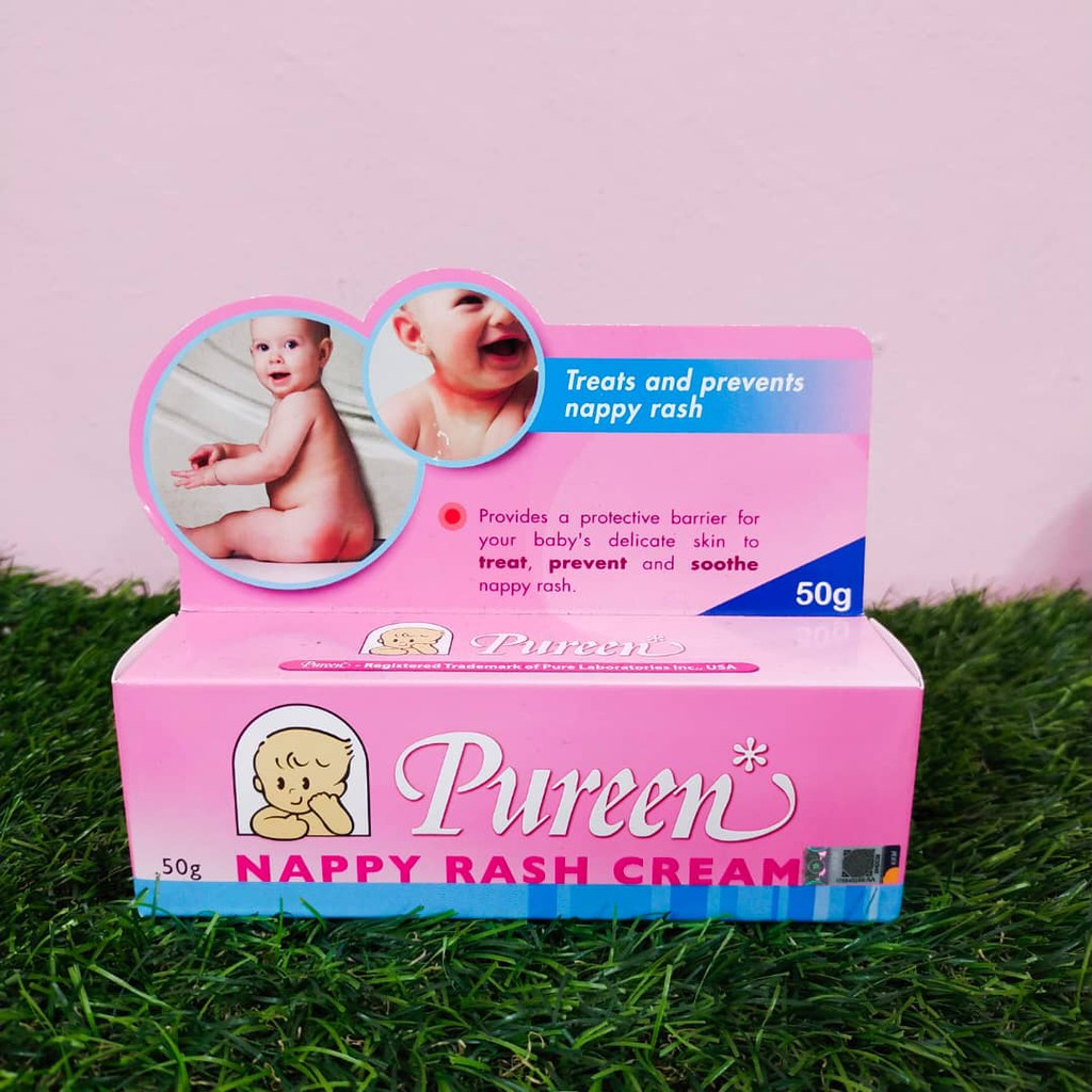 PUREEN NAPPY RASH CREAM 50G | Shopee Malaysia