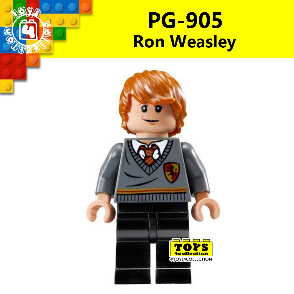 PG905 Ron Weasley Harry Potter the Wizard Minifigures Block Compatible ...