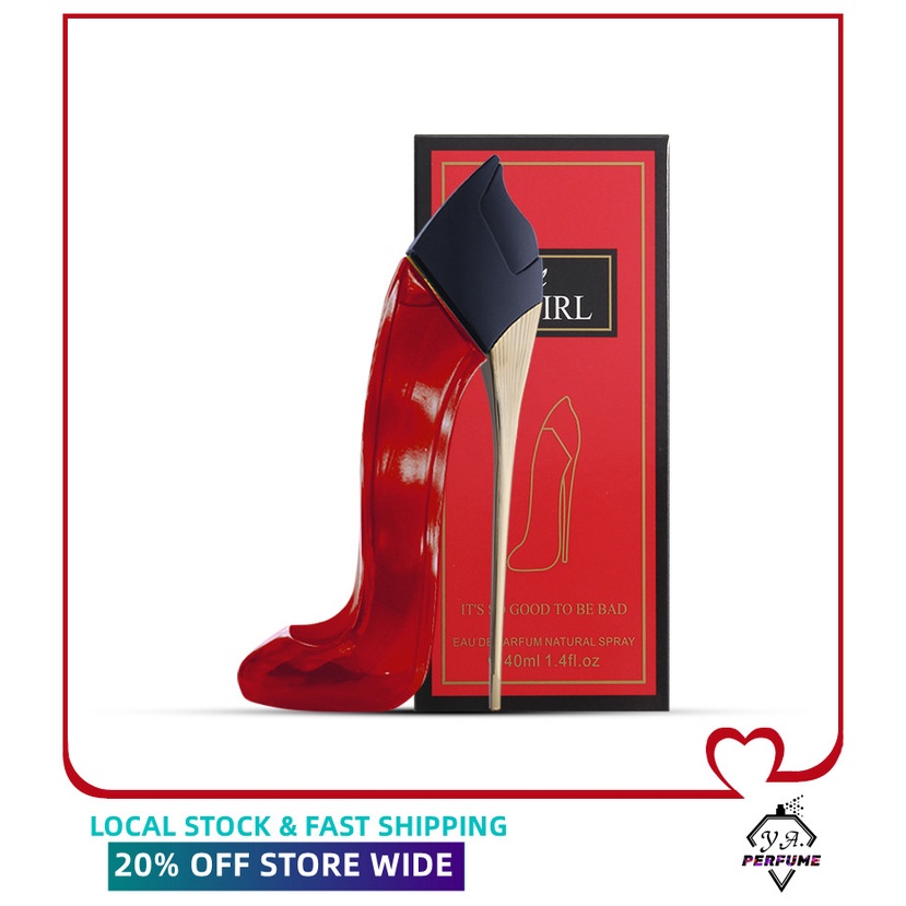 【FREE GIFT】40ML HIGH HEELS Series Cool Girl Ladies Perfume EDP Long ...