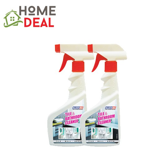 Kleenso Tile & Bathroom Spray Cleaner (500ml) [Twin Pack] Pencuci Bilik ...