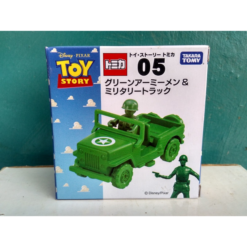 Tomica Toy Story 05 Green Army Men and Military Jeep original Takara ...