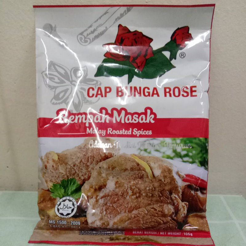 Rempah Masak Cap Bunga Ros | Shopee Malaysia