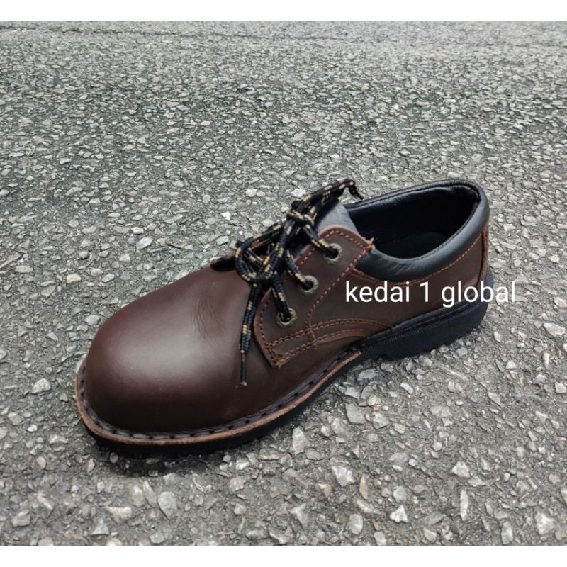 Original ROCK HAMMER safety shoe/Genuine leather/Kasut kerja besi ...