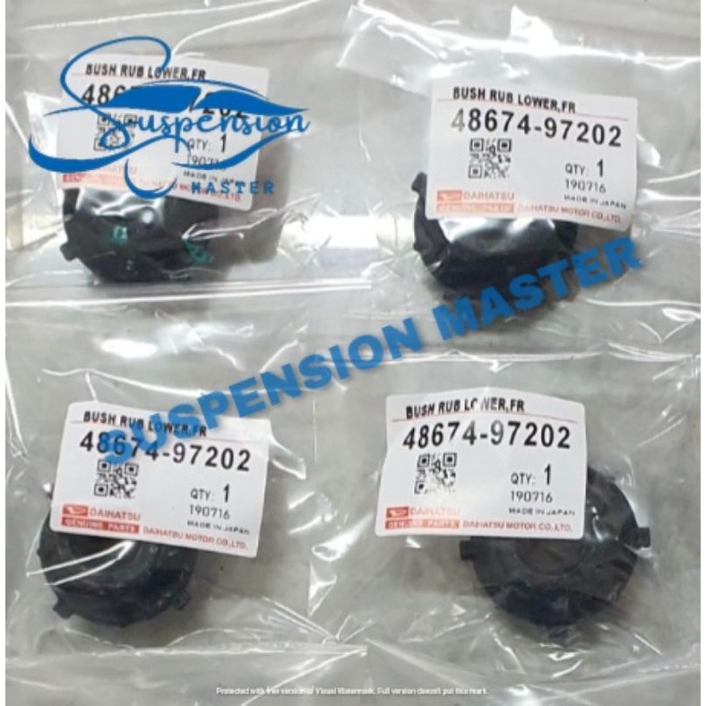 FRONT LOWER ARM BUSH -KELISA 48674-97202 | Shopee Malaysia