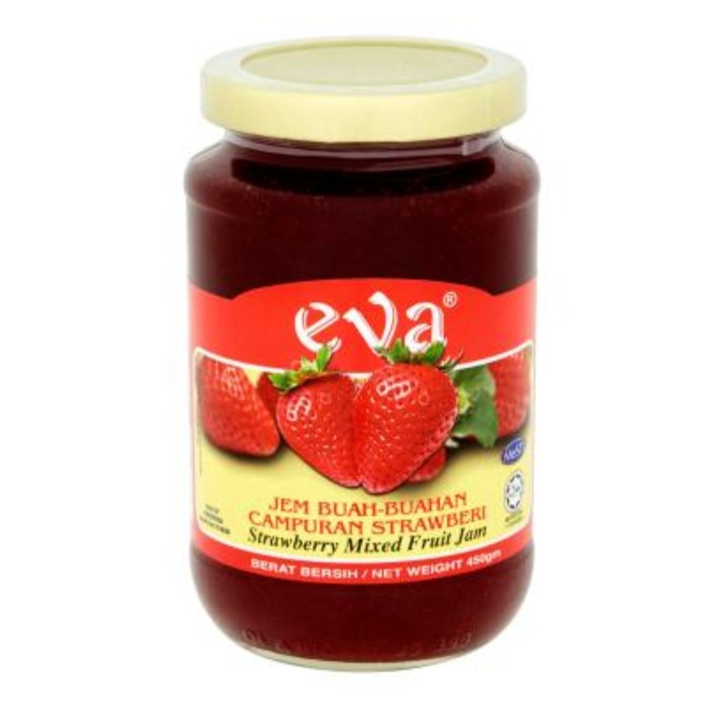Eva Strawberry Jam 450g | Shopee Malaysia