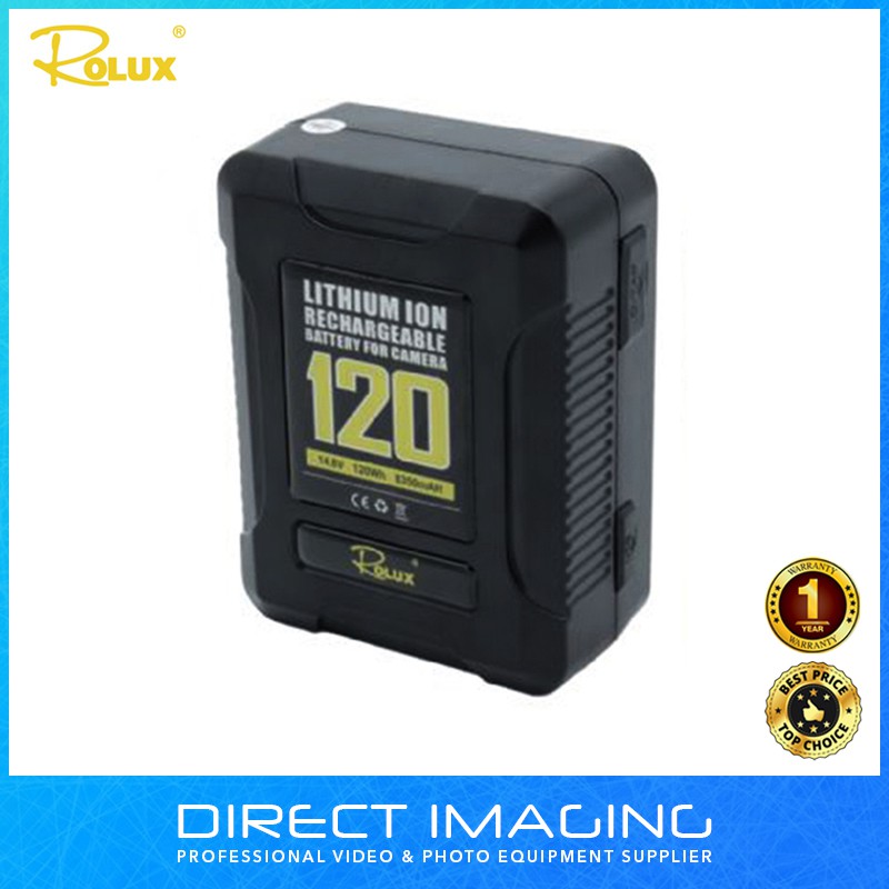 (Distributor Malaysia) Rolux V-Lock Battery YC-120S 14.8V/120Wh ...