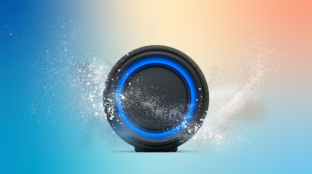 Sony SRS-XG300 X-Series Wireless Portable-Bluetooth Party-Speaker IP67 ...