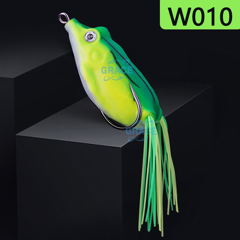Soft jump frog bait fishing casting fish lure katak tipu haruan umpan ...
