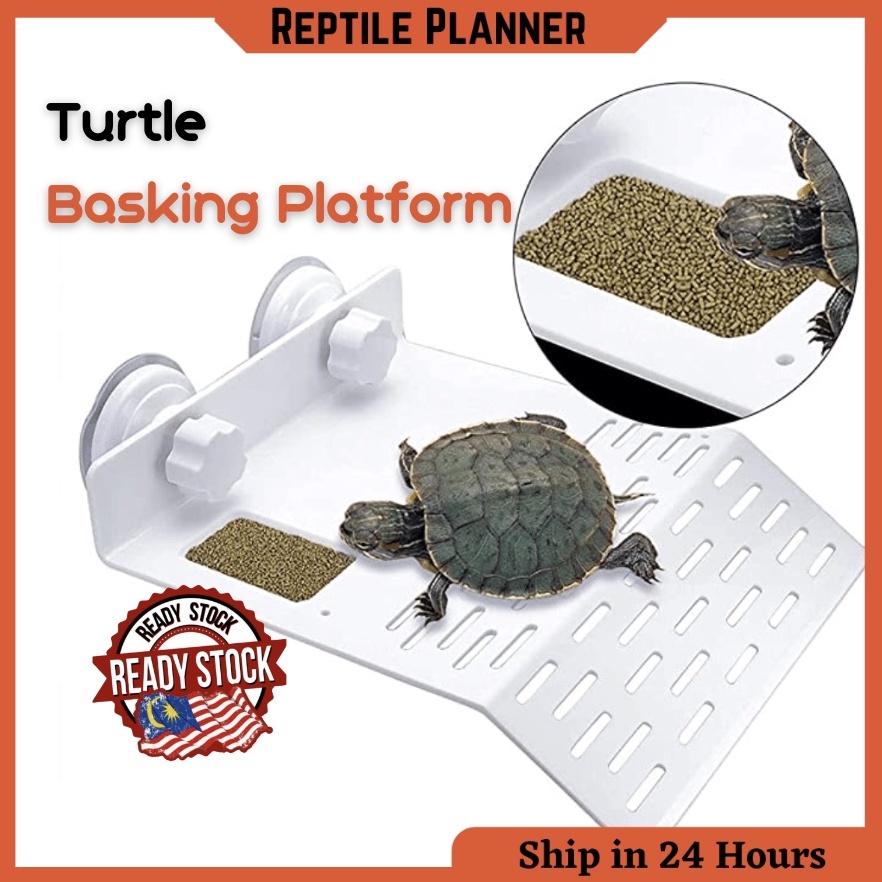 Turtle Basking Platform Tortoise Ramp Reptile Tank Ladder Resting ...
