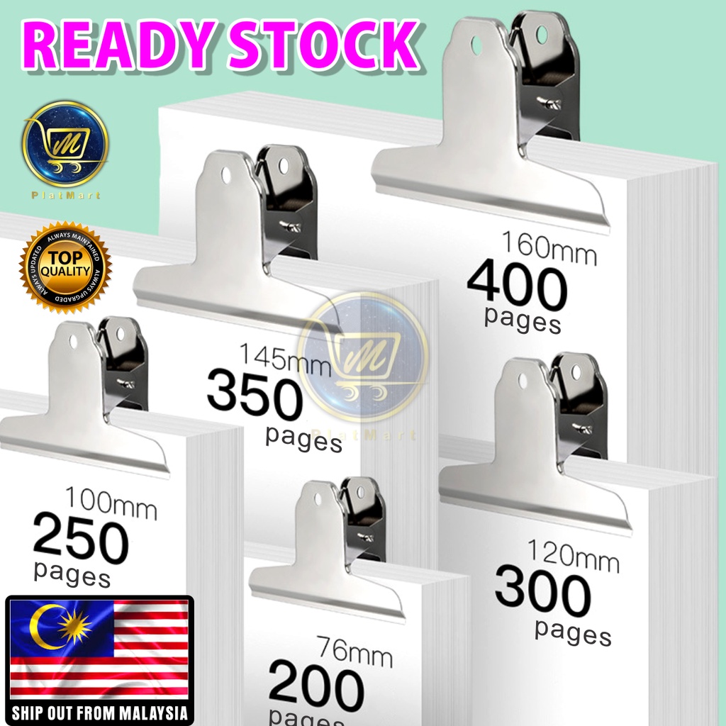 PlatMart - [READY STOCK] 50/75/100/120/145/160 mm Mountain Steel Clips ...