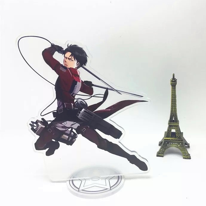 Mica Standee anime statue Levi - Attack on Titan- AOT acrylic character ...