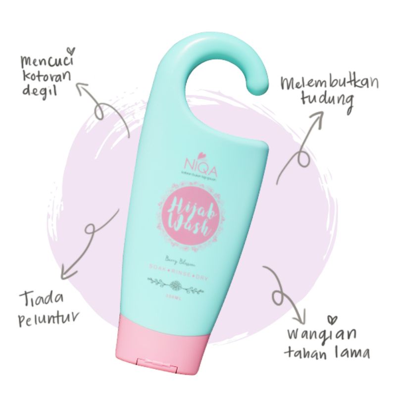 READY STOCK ‼️ HIJAB WASH NIQA 💯MUST TRY | Shopee Malaysia