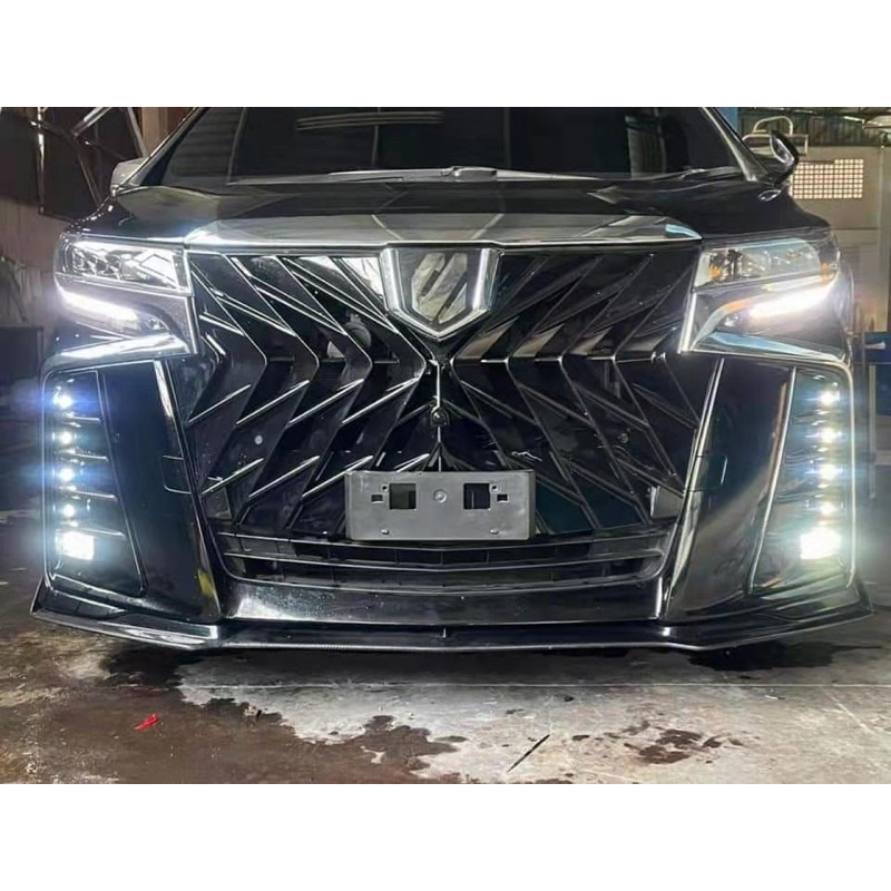 ALPHARD 2018 SC Front Ghost Grille | Shopee Malaysia