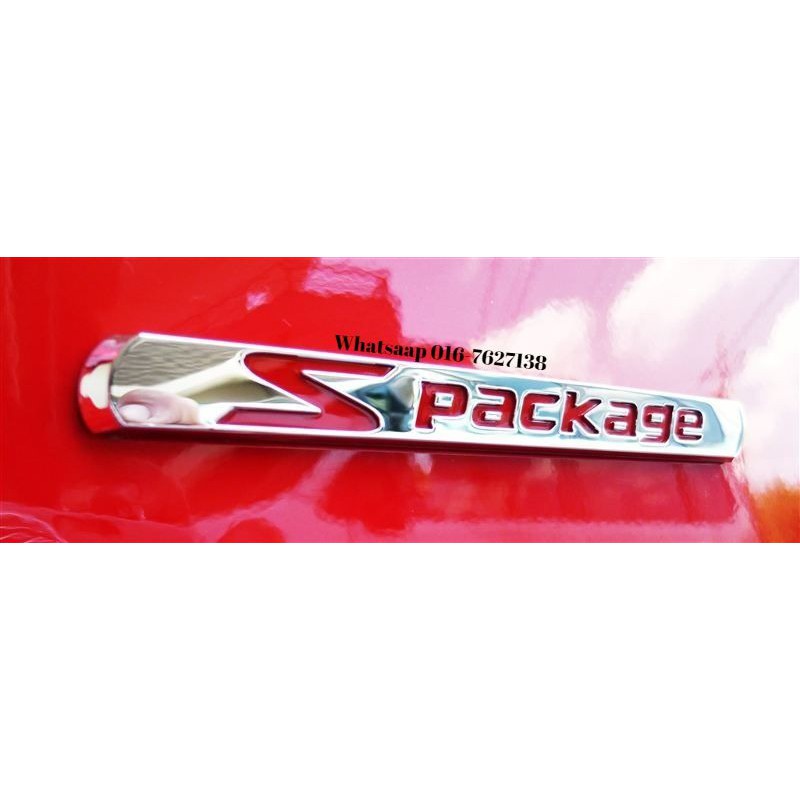 Toyota Estima Original Japan Decals/S Package Emblem.(Ready Stock ...