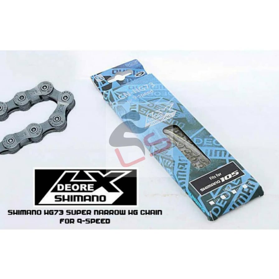98L 104L 116L Bicycle Chain Rantai Basikal Single Speed / Multi Speed ...