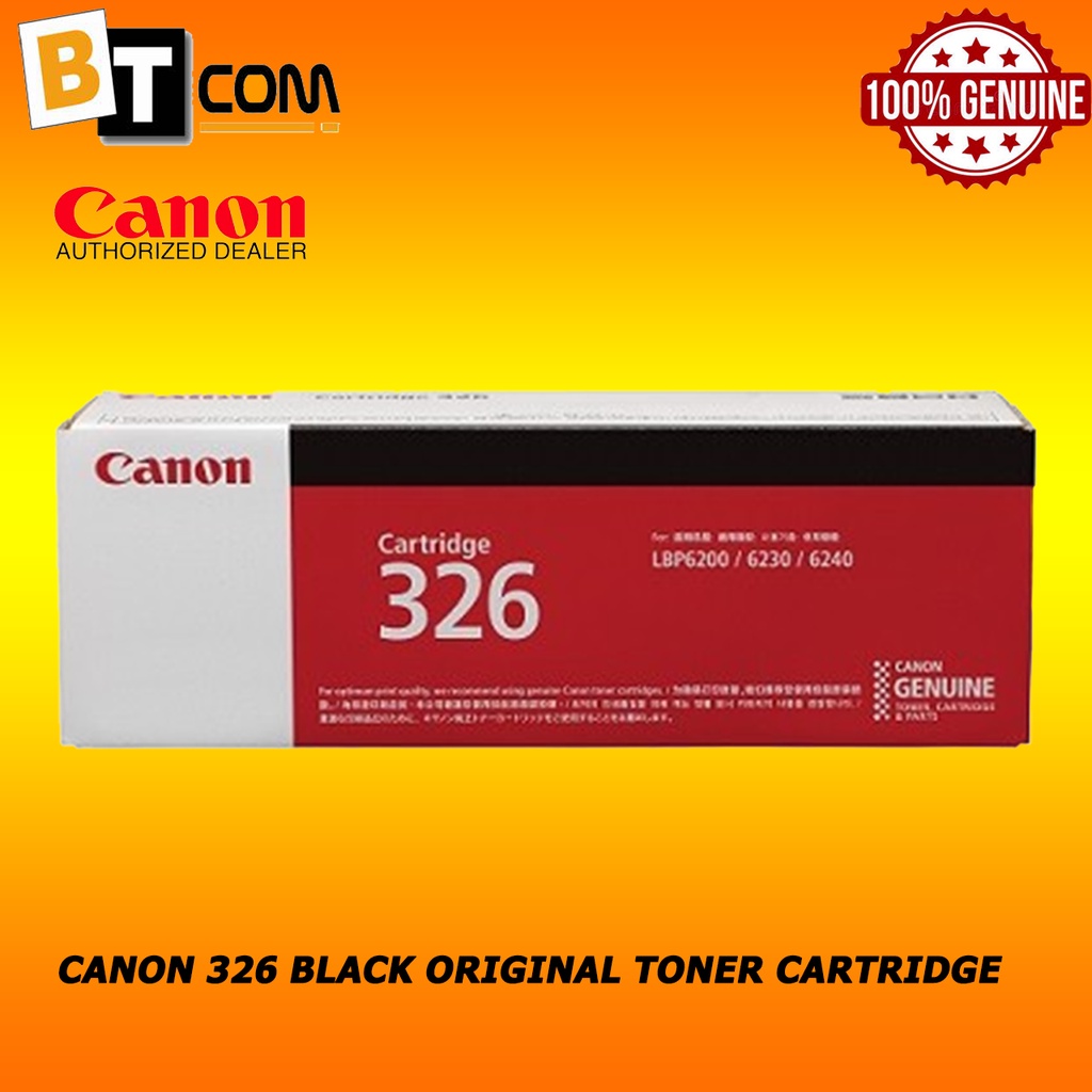 Canon 326 Black Original Toner Cartridge | Shopee Malaysia