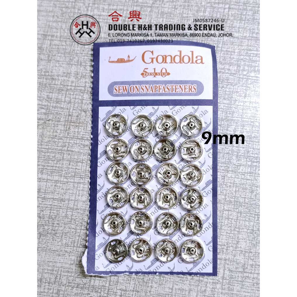 Gondola Snap Fasteners / Butang Ketap | Shopee Malaysia