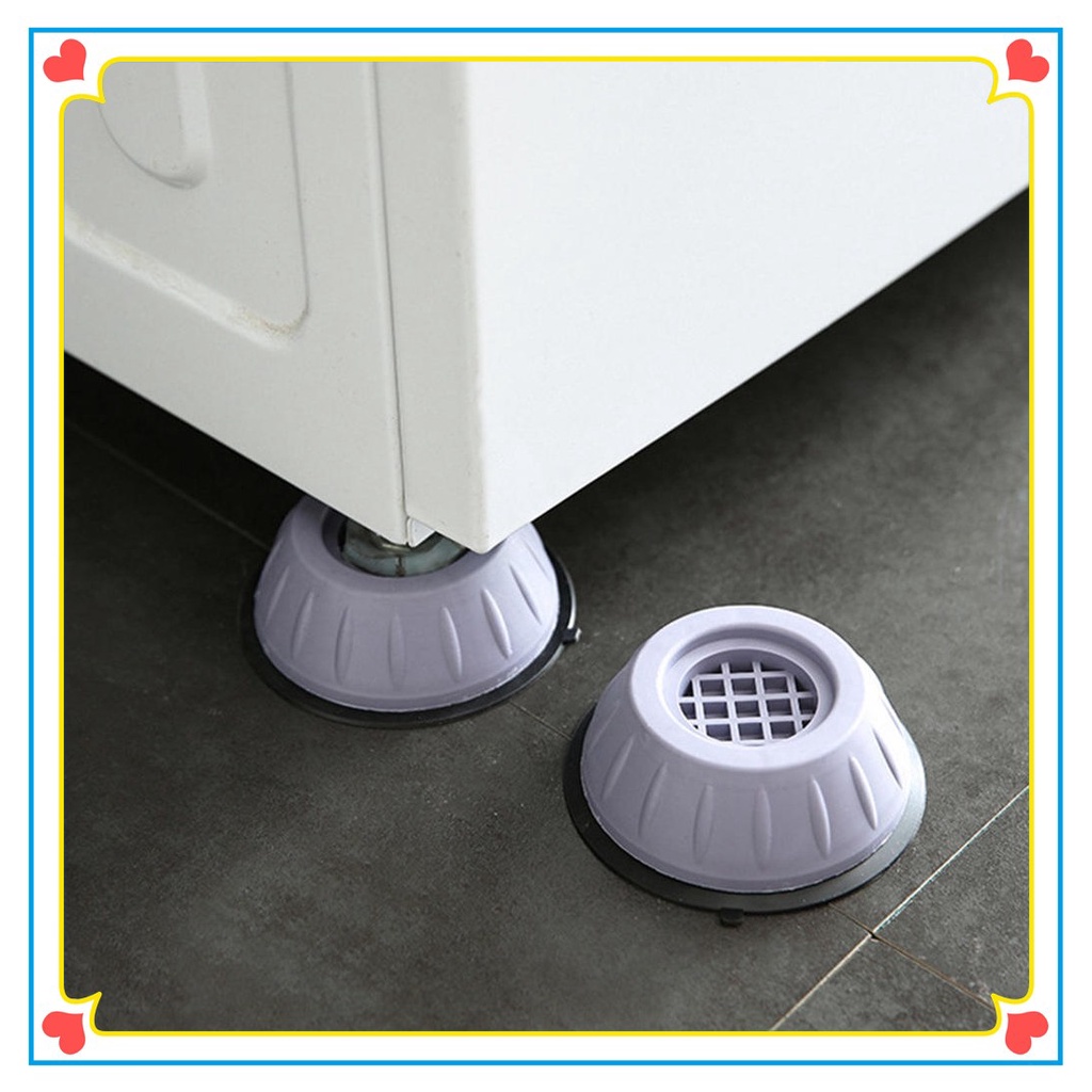 Shockproof Base Anti Vibration Feet Pads Rubber Legs Silent Skid Raiser ...