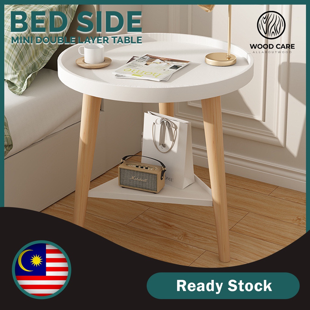 Round Side Mini Table | Small Coffee Table | Balcony Mini Size Table ...