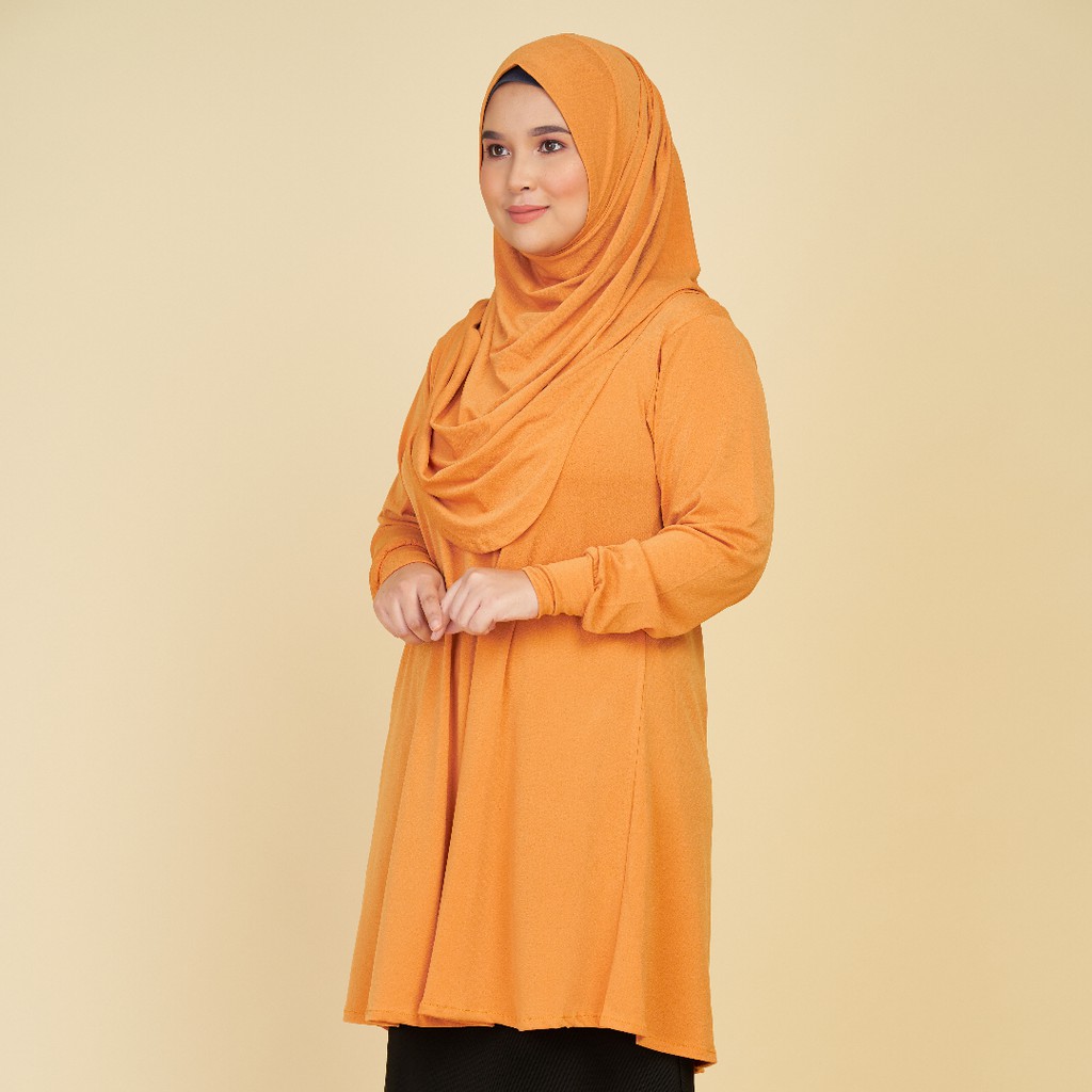 Siti Khaleeda Blouse Tak Payah Gosok Labuh Ironless Muslimah Modern Wanita Women Selesa Baju ...