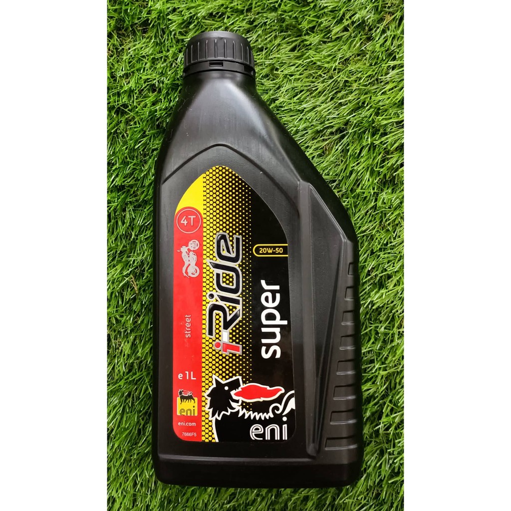 MOTO OIL ENI I-Ride 20W-50 Semi Synthetic Oil - 100% ORIGINAL | Shopee ...