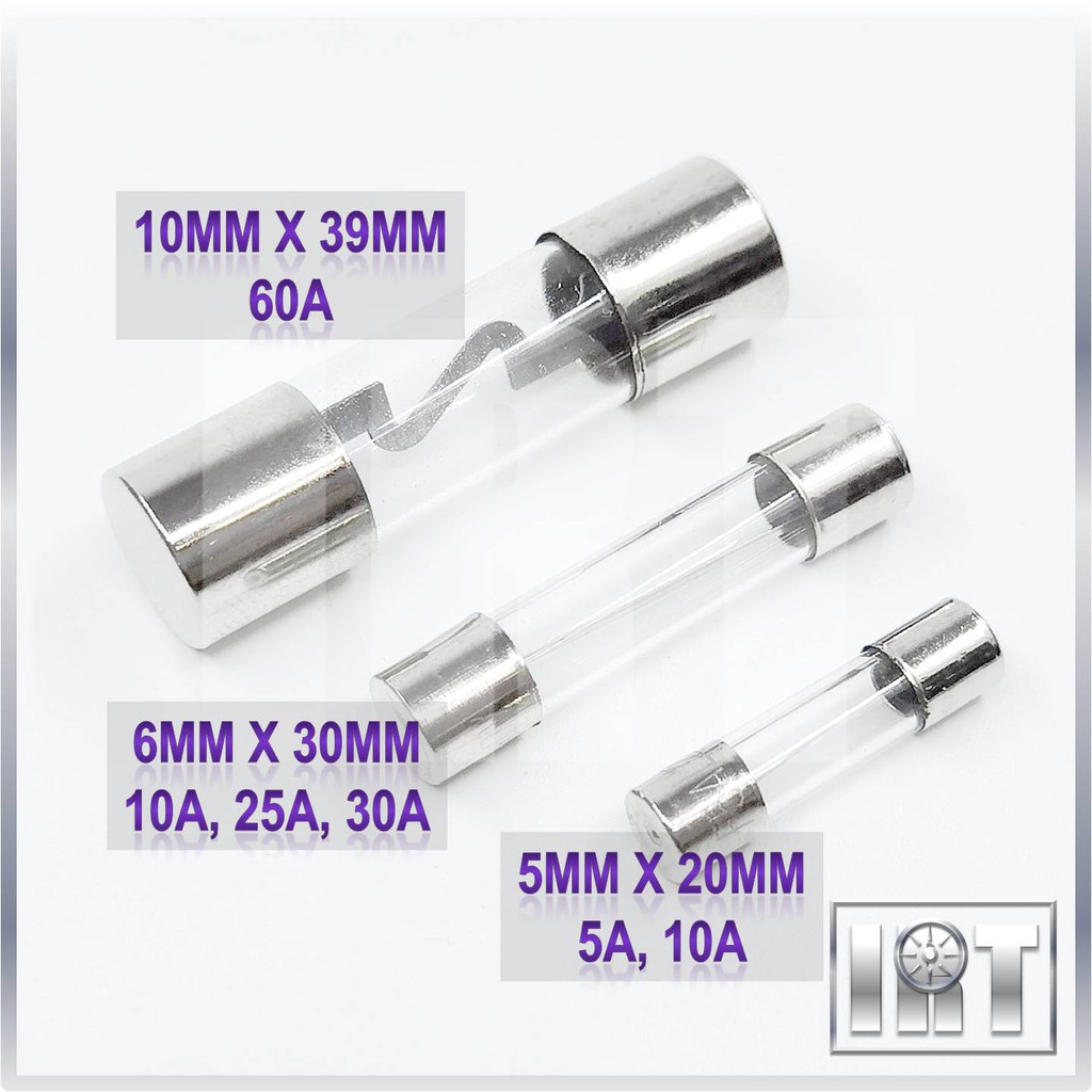 10A 60A 25A Fuse Car Audio Subwoofer Speaker Sound System Woofer Sub ...