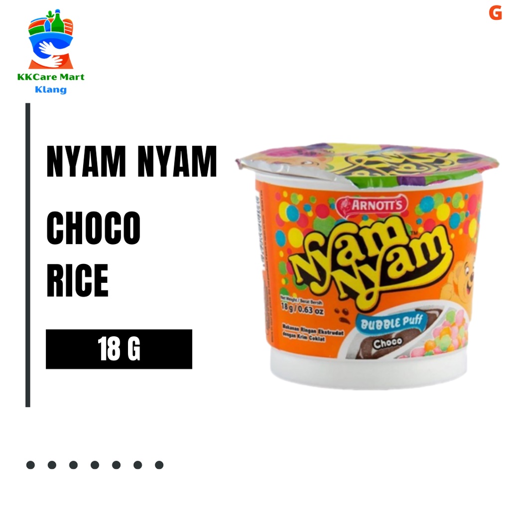Nyam Nyam - Rice Crispy Choco 18g | Shopee Malaysia
