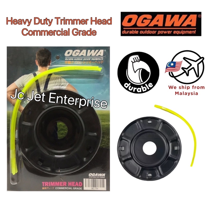 Grass Trimmer Head with 4 Nylon Lines Brush Cutter Head (Piring Mesin ...