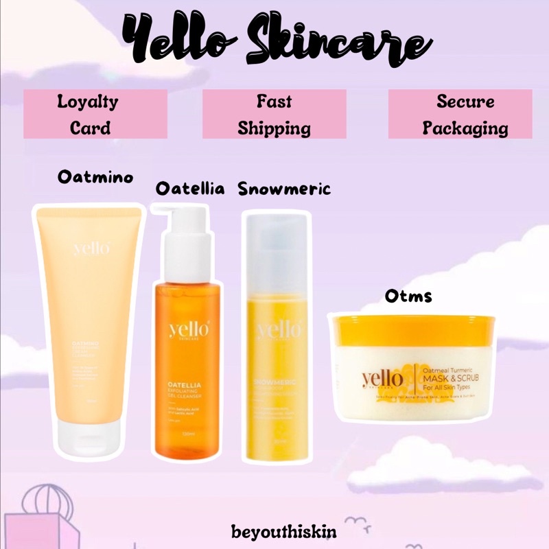 [POST TODAY]YELLO CYNARA ESSENCE OTMS OATMEAL TURMERIC MASK SCRUB ...