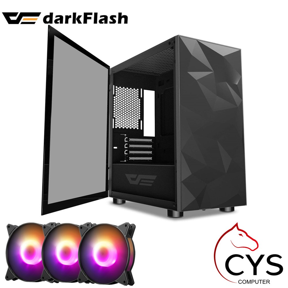AIGO DARKFLASH DLM 21 TG / DLM 21 MESH TG MICRO ATX CASING | Shopee Malaysia