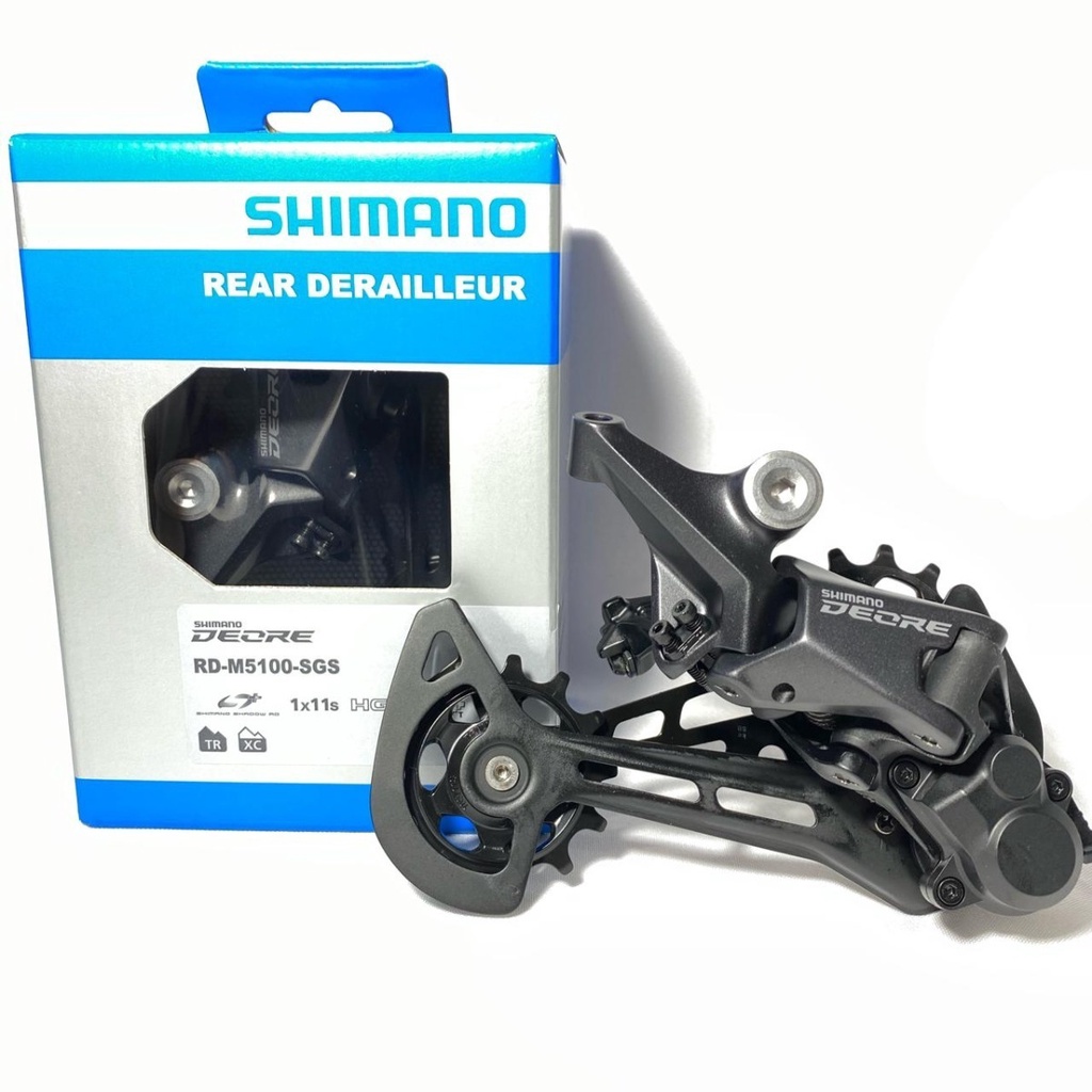 (💯 ORIGINAL SHIMANO) SHIMANO DEORE REAR DERAILLEUR RD-M5100-SGS 1x11s ...
